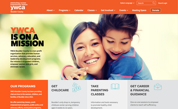 YWCA Website Redesign - Open Media Foundation